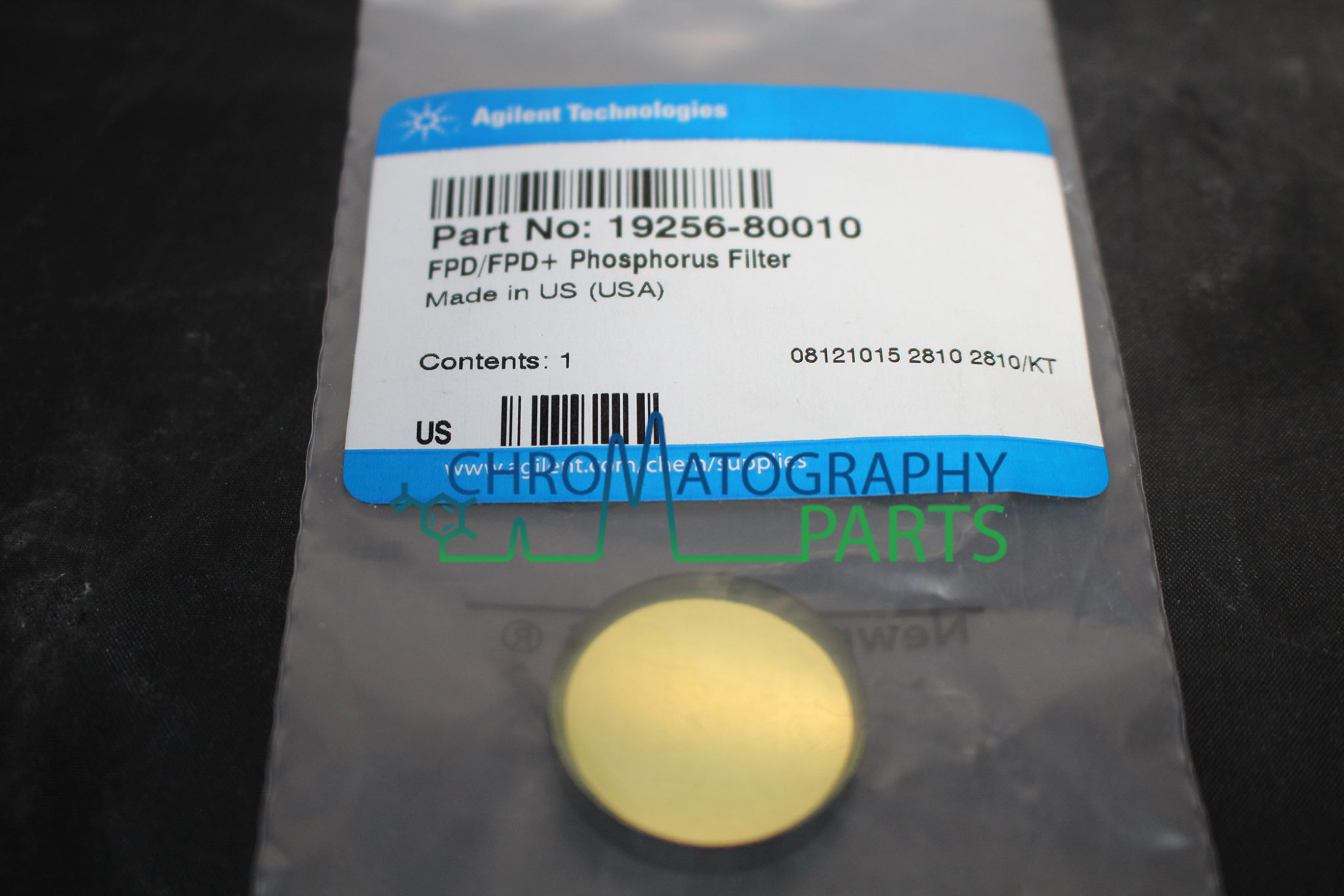 Agilent FPD + Phosphorus Filter (PN: 19256-80010)